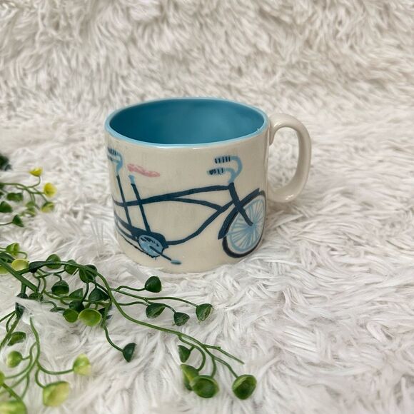 Anthropologie | Dining | Anthropologie Tandem Bicycle Coffee Mug Built ...